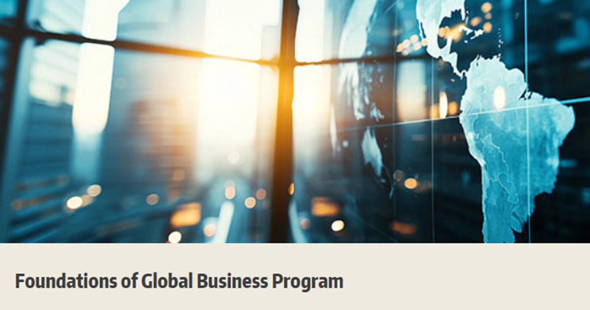 【2025年】Foundations of Global Business Program｜ワシントン大学｜休学留学・社会人留学