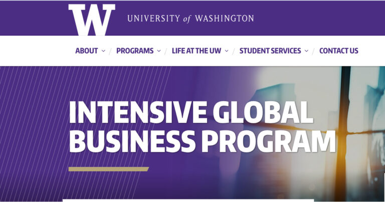 【2025年】Foundations of Global Business Program｜ワシントン大学｜休学留学・社会人留学