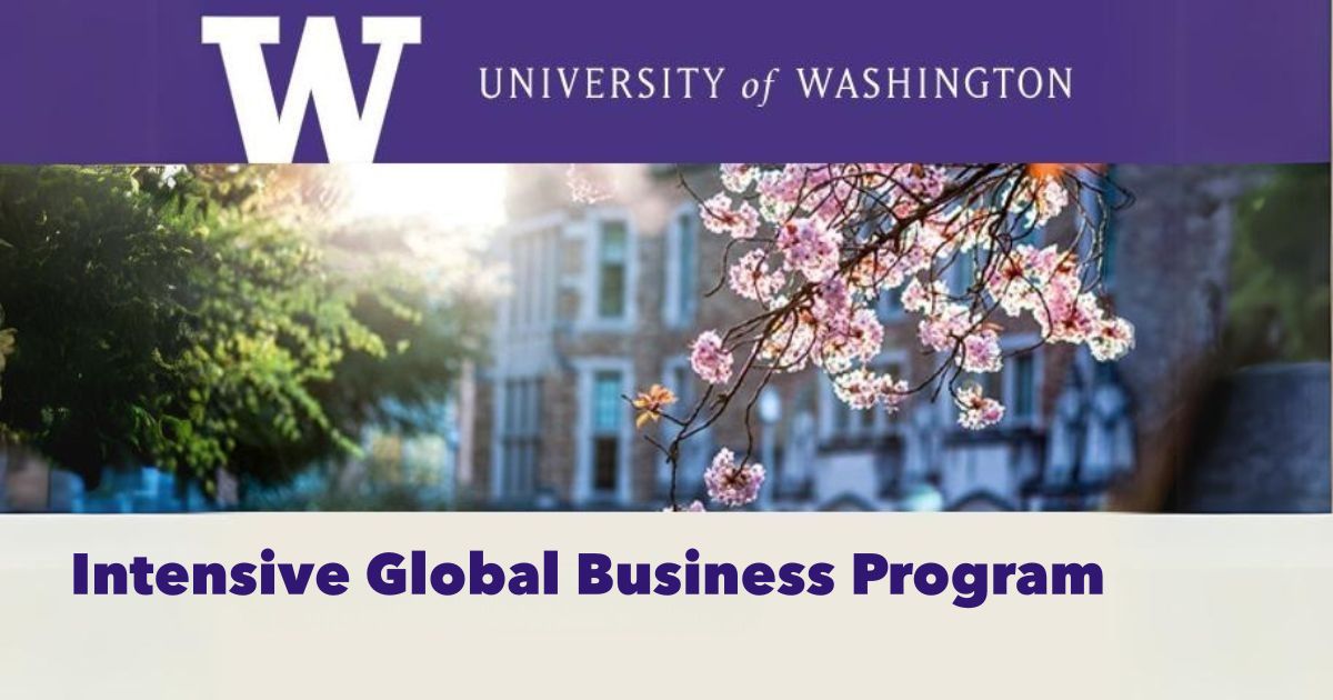 【2026年】Intensive Global Business Program｜ワシントン大学｜休学留学・社会人留学